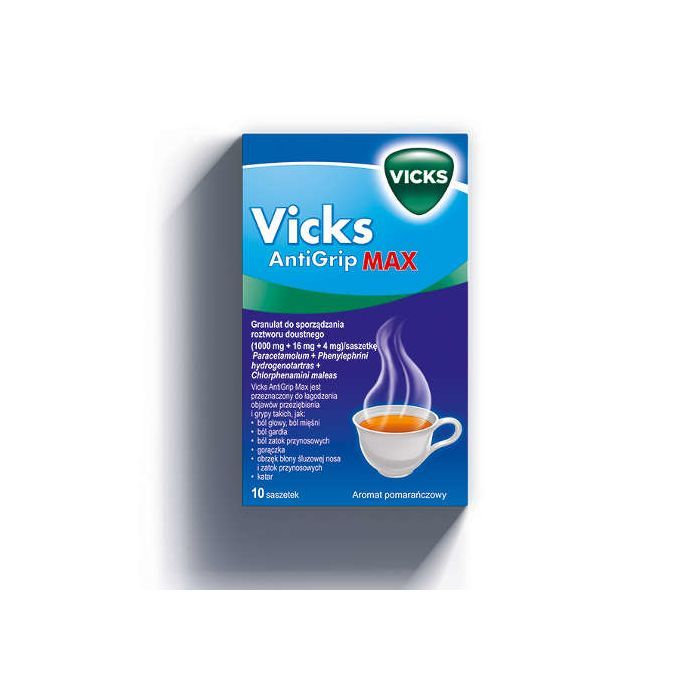Vicks SymptoMed Max x 10 sasz. - Sanfarma