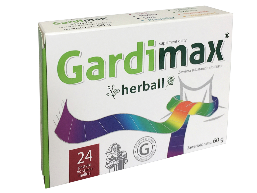 Gardimax Herball pastyl.dossania 24pastyl. - Sanfarma