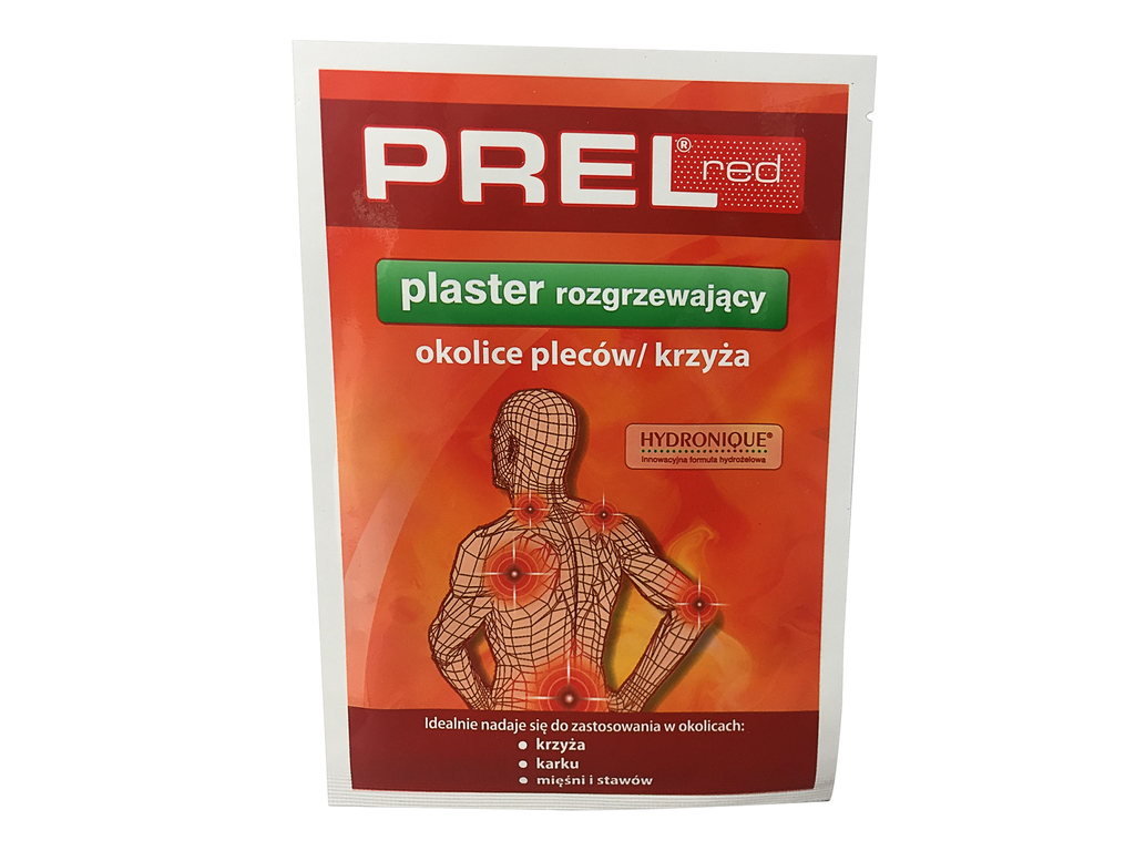 PREL RED Plaster rozgrzewający 1szt. - Sanfarma