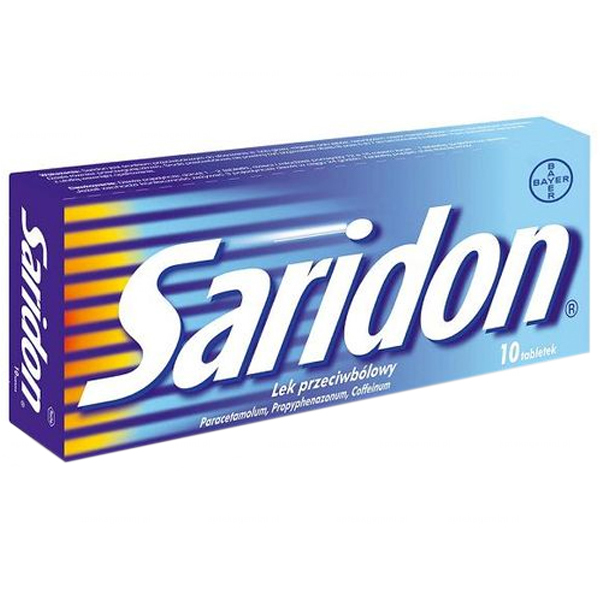 Saridon x 10 tabl. - Sanfarma