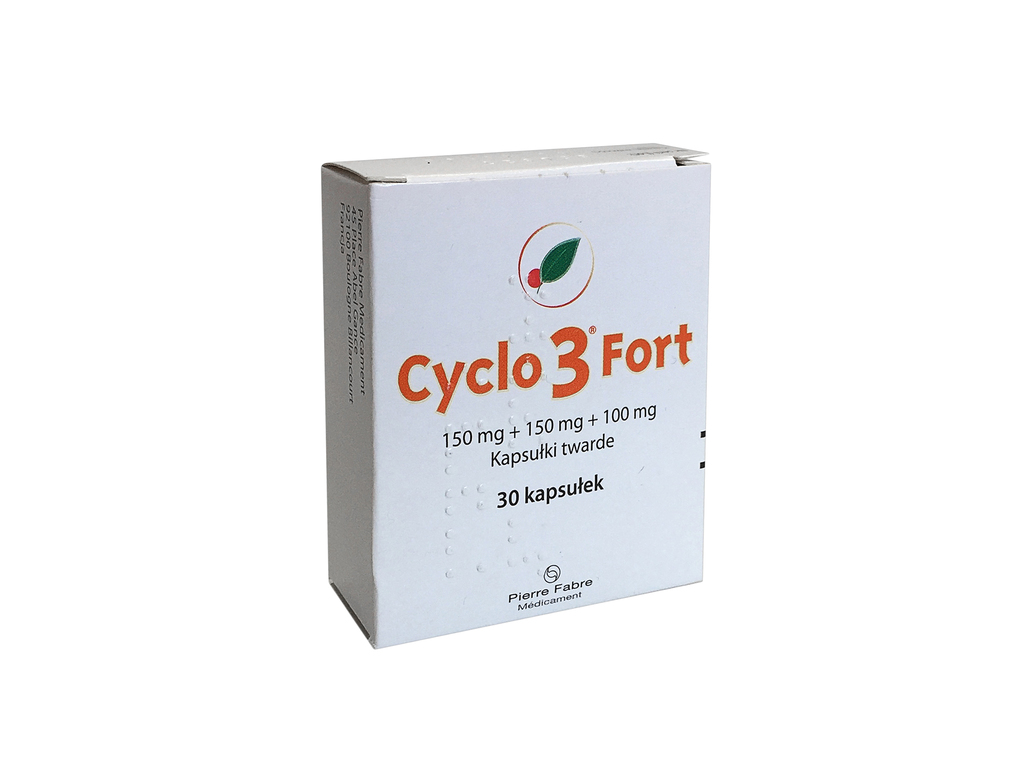 Cyclo 3 Fort 30 kaps. INPHARM - Sanfarma