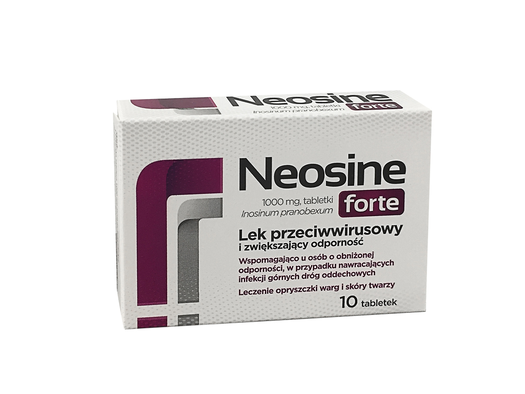 Neosine Forte 1g x 10 tabl. - Sanfarma
