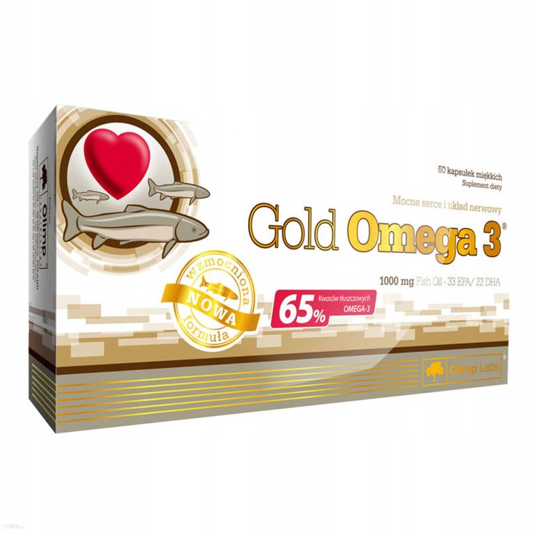OLIMP Gold Omega 3 1000mg x 60 kaps - Sanfarma