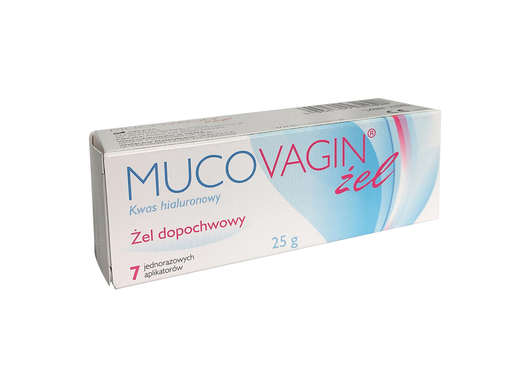 MUCOVAGIN- żel dopochwowy 25 g + 7 aplikatorów - Sanfarma
