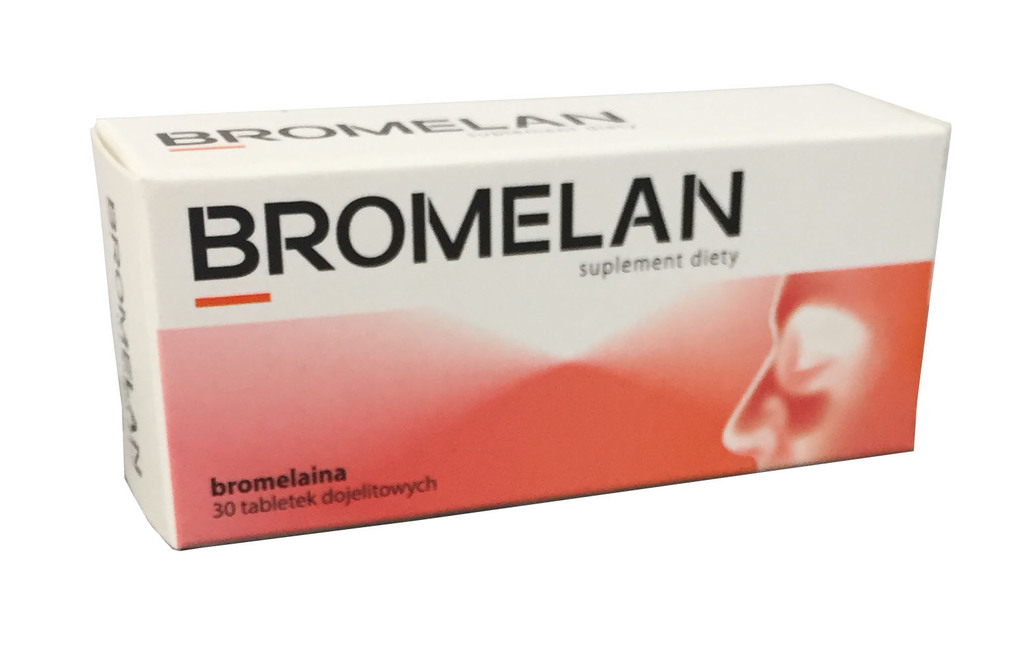 Bromelan tabl.dojel./kaps.dojel. 30tabl. - Sanfarma