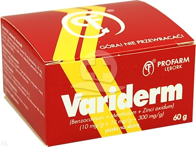 Variderm pasta 60 g - Sanfarma