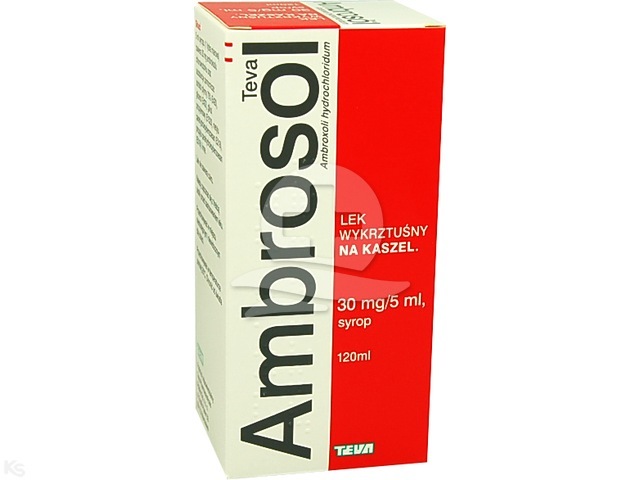 Ambrosol 30mg/5ml syrop 120ml - Sanfarma