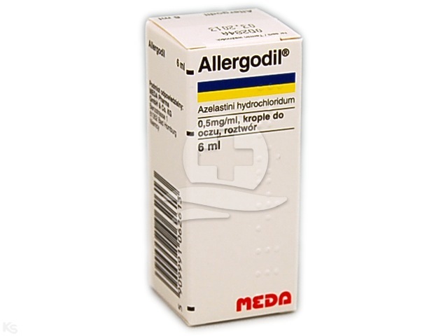 Allergodil kropl d/oczu 0,5mg/1ml 6ml - Sanfarma