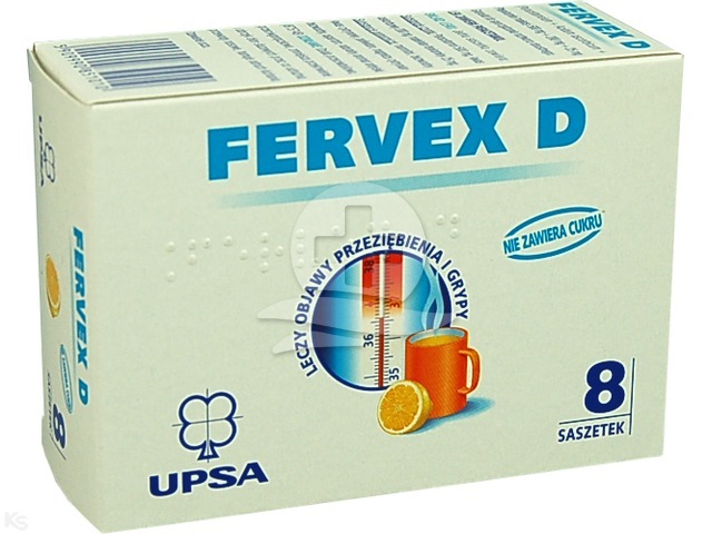 Fervex D x 8 sasz. - Sanfarma
