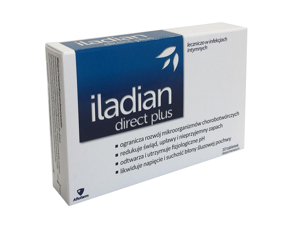 Iladian Direct Plus x 10 kaps.dopochw. - Sanfarma