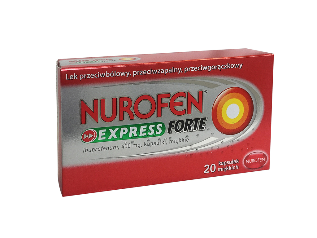 Nurofen Express Forte x 20 kaps. - Sanfarma